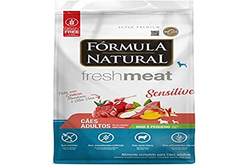 Ração Seca Fórmula Natural Fresh Meat Sensitive Cães Adultos Portes ...