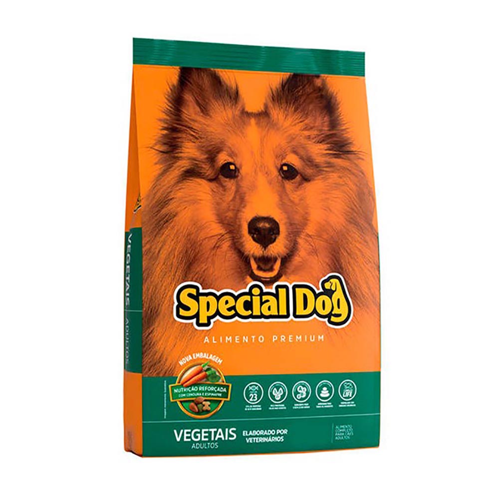 Ração Special Dog Premium Vegetais para Cães Adultos Ração Special Dog Premium Vegetais para Cães Adultos