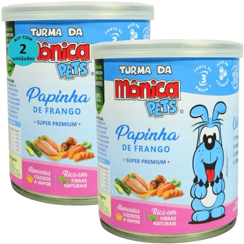 Ração Úmida Turma da Mônica Pets Papinha de Frango 280g Para Cães ...