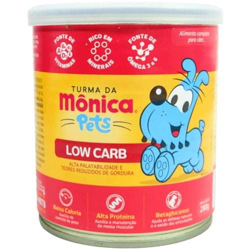 Ração Úmida Turma da Mônica Pets Low Carb 280g Para Cães Adultos